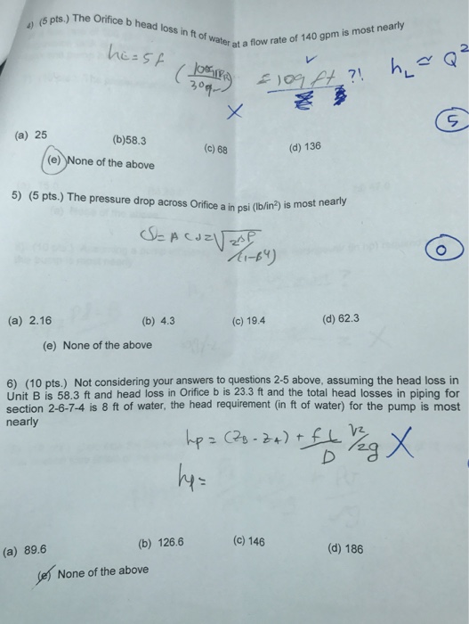 Thermofluids Exercices , you may need the | Chegg.com