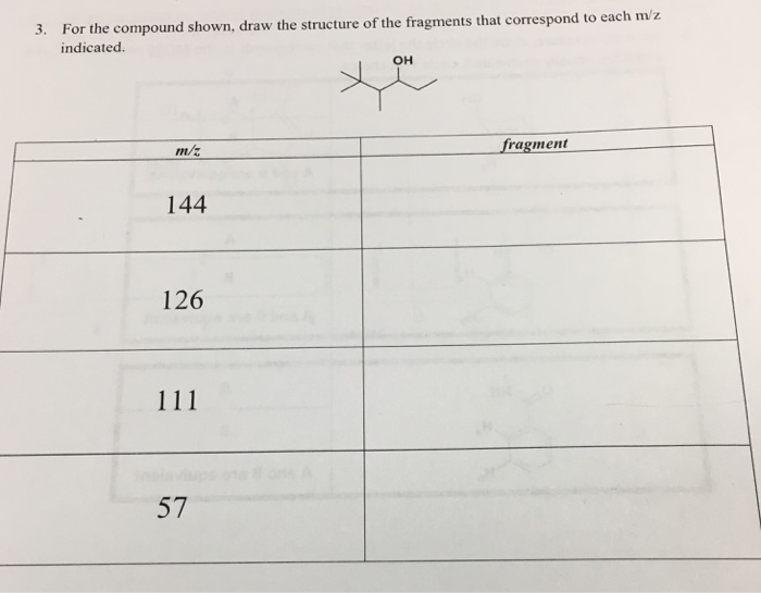 Solved For the compound shown, draw the structure of the | Chegg.com