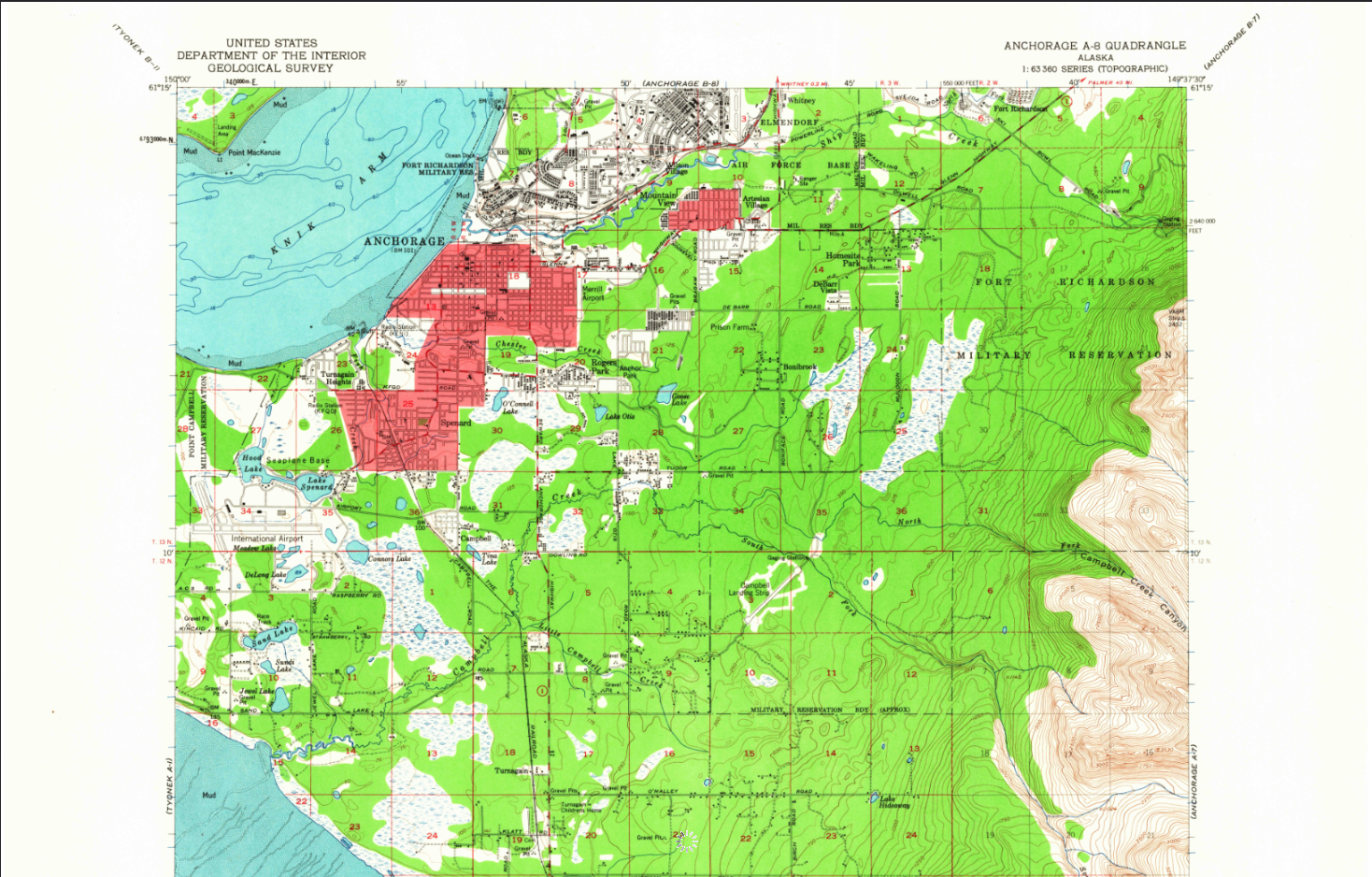 Solved What named lake is located in the NE1⁄4, sec. 3, | Chegg.com