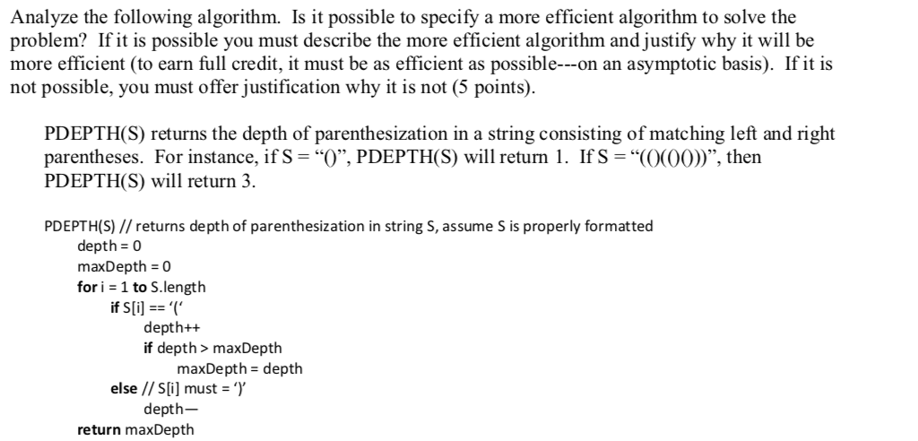 Analyze The Following Algorithm Is It Possible To