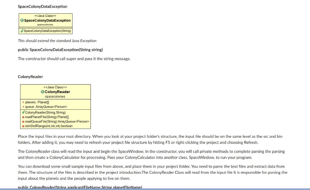 Place the input files in your root directory. When | Chegg.com