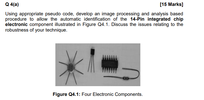 Solved Q 4(a) [15 Marks] Using appropriate pseudo code, | Chegg.com