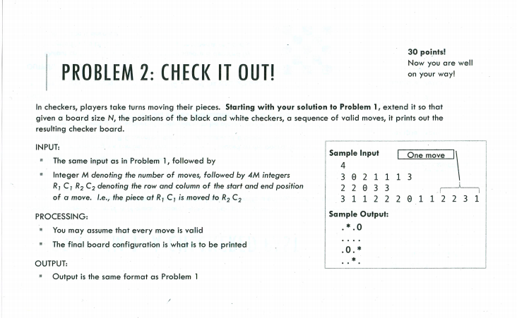 Must Be Done In Java Problem 2 Information And The 