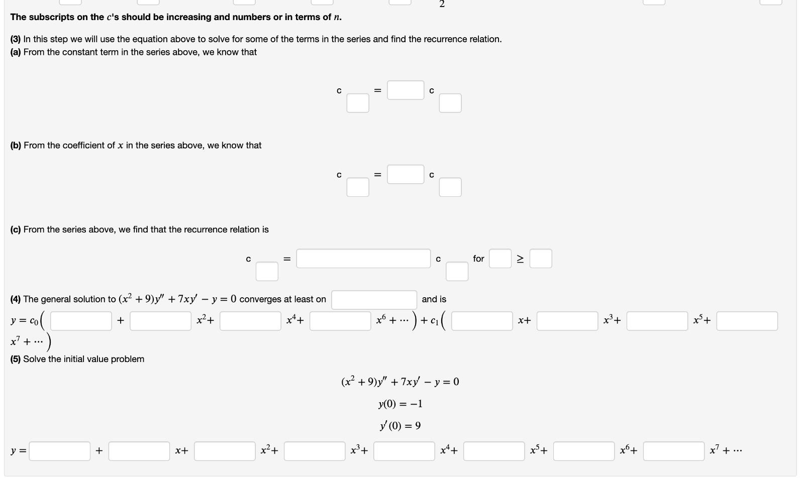 Solved (40 points) In this problem you will solve the | Chegg.com