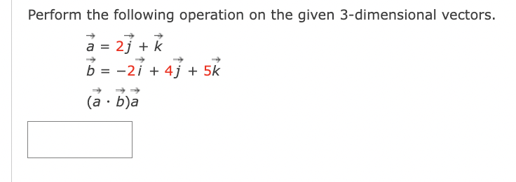 Solved Perform the following operation on the given | Chegg.com