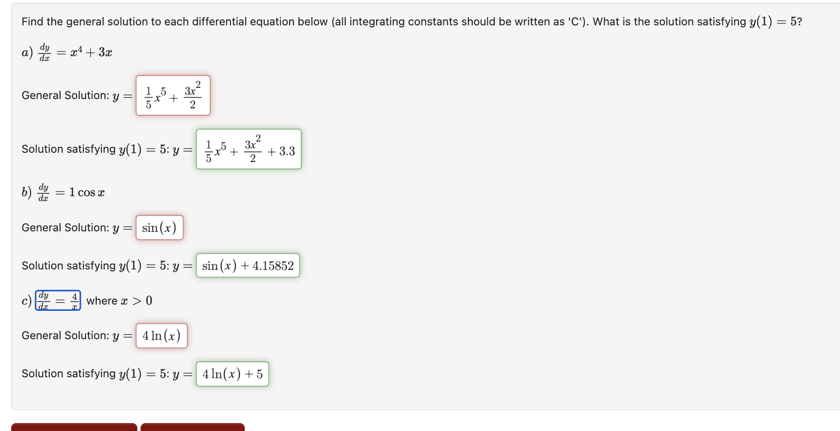 Solved what is the general solutions???? Find the general | Chegg.com