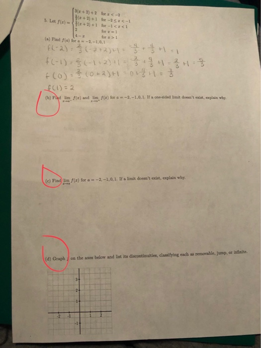 Solved MATH 2413 Calculus I-Activity 3: Sections 2224 1. Use | Chegg.com