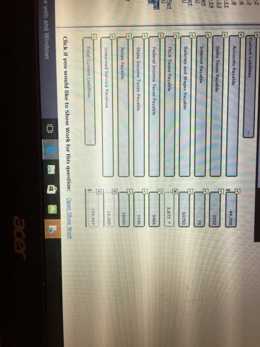 Solved CARLA VISTA CO. | Chegg.com