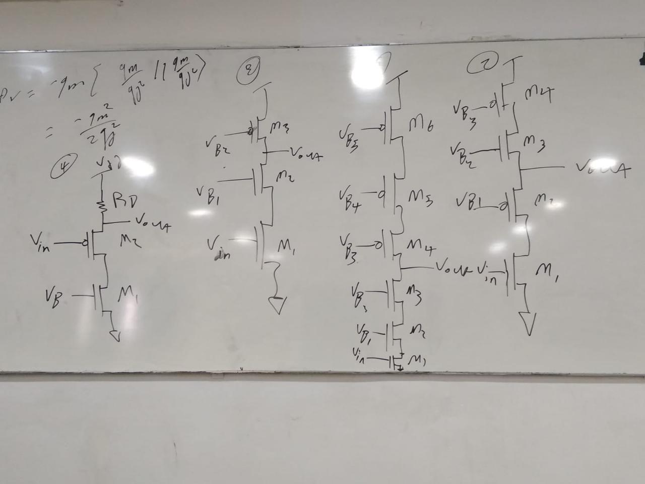 Solved Find The gain of the elctronic circuits above | Chegg.com