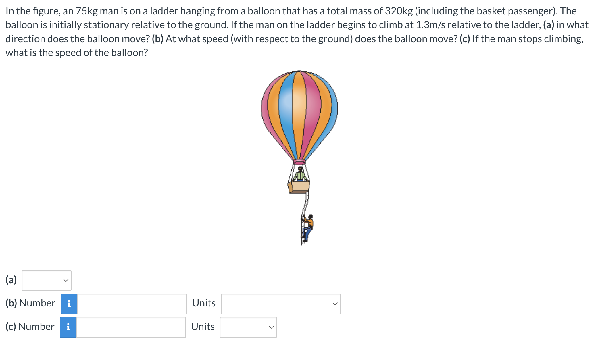 Solved In the figure, an 75kg ﻿man is on a ladder hanging | Chegg.com