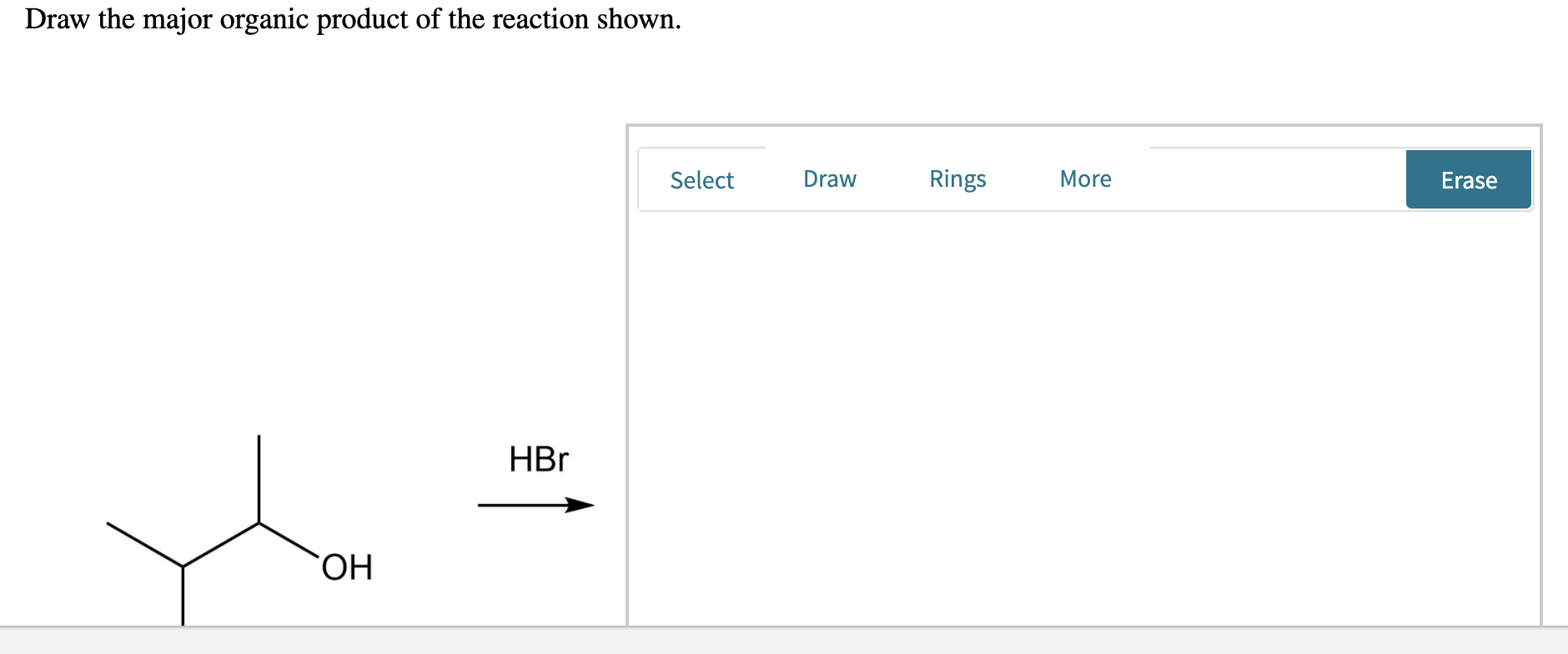 Solved Draw the major organic product of the reaction shown. | Chegg.com Solved Draw the major organic product of the reaction shown. | Chegg.com