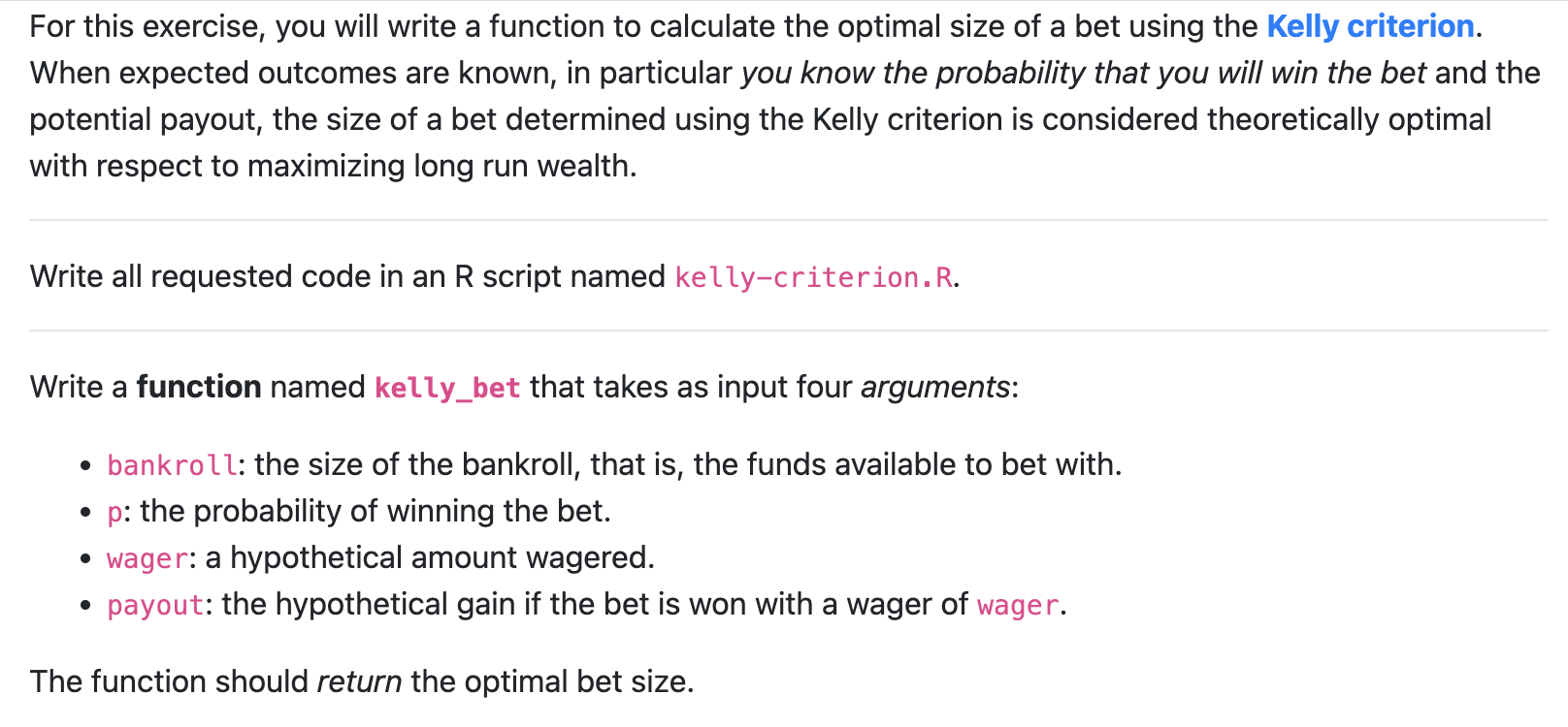 Solved For this exercise, you will write a function to | Chegg.com