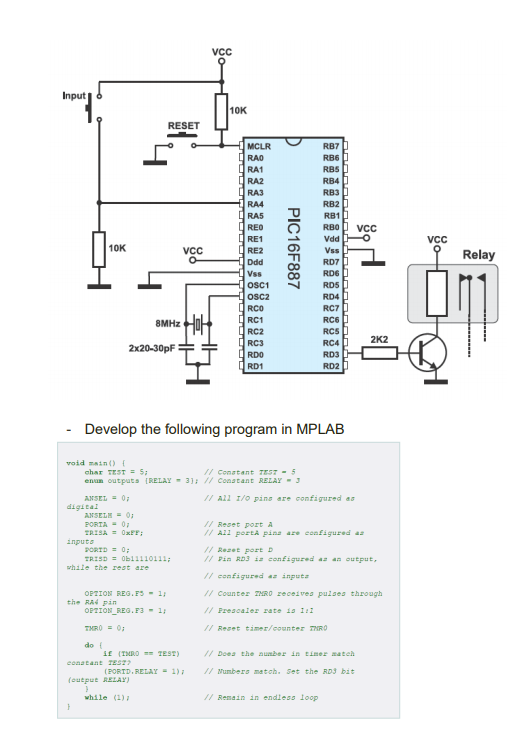 TIMERS AND RELAYS Lab Objective: The main purpose of | Chegg.com
