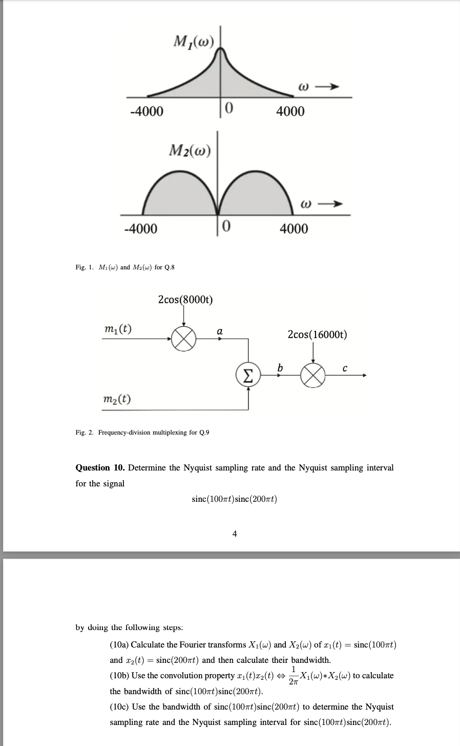 Solved Question 6. Recall that the unit triangle function | Chegg.com
