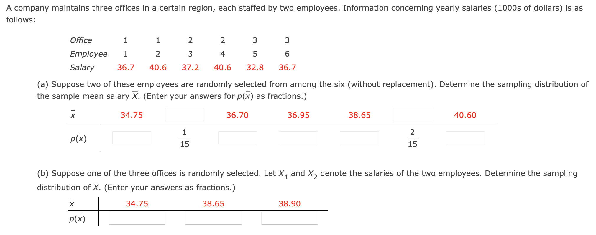 Solved (a) Suppose two of these employees are randomly | Chegg.com Solved (a) Suppose two of these employees are randomly | Chegg.com