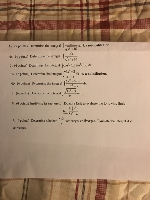 Solved Determine the integral integral x/Squareroot x^2 + 16 | Chegg.com