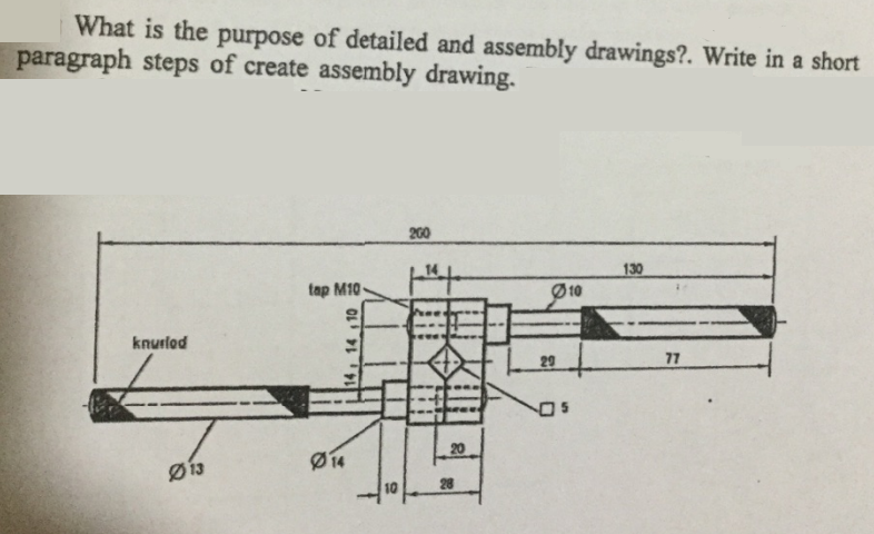 Solved What is the purpose of detailed and assembly | Chegg.com