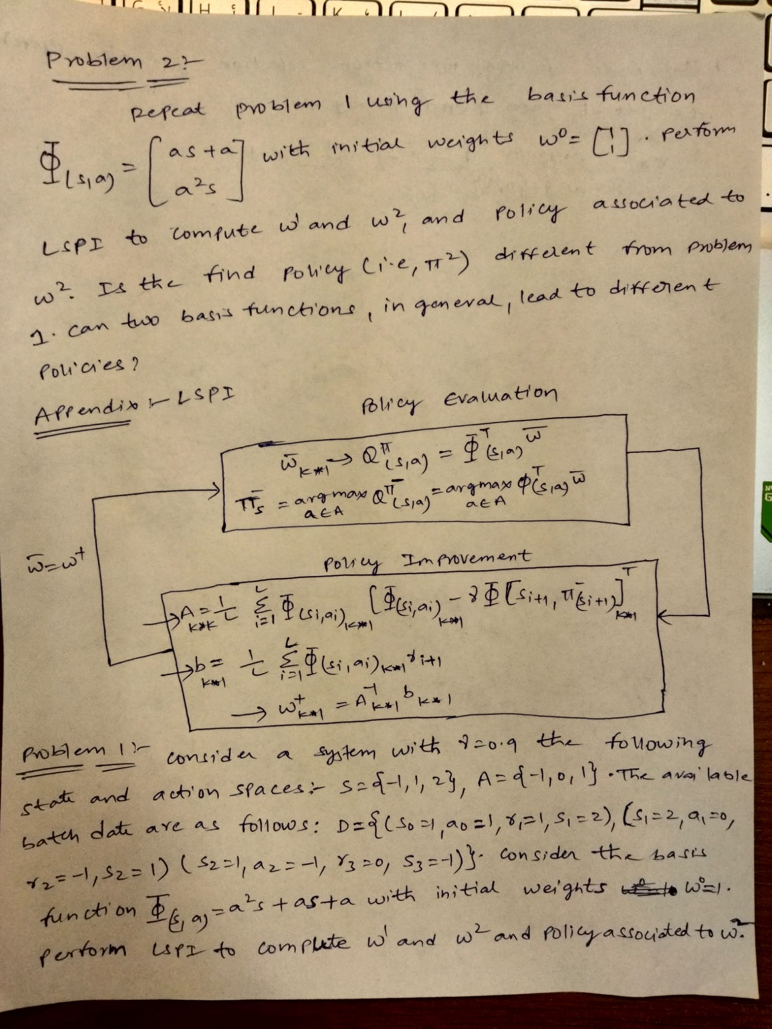 In this part, I need an answer for problem-2. | Chegg.com