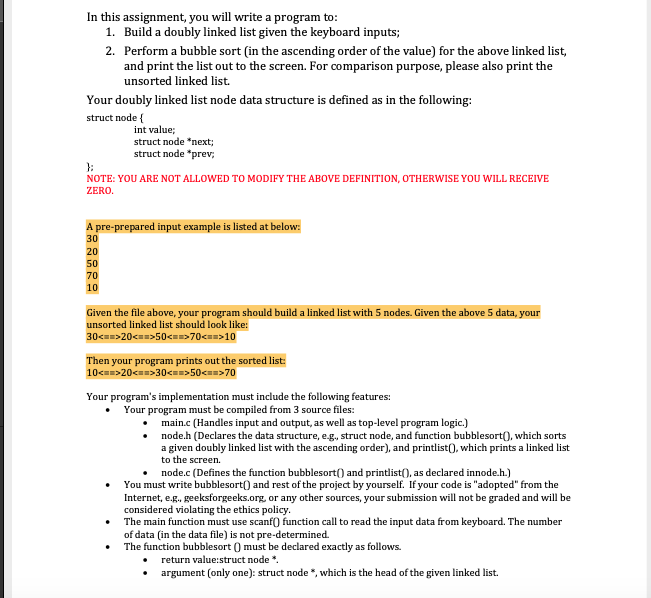 Solved In this assignment, you will write a program to: 1. | Chegg.com