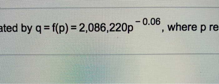 Solved The shor tarm demand fer crute al in County A in 2008 | Chegg.com