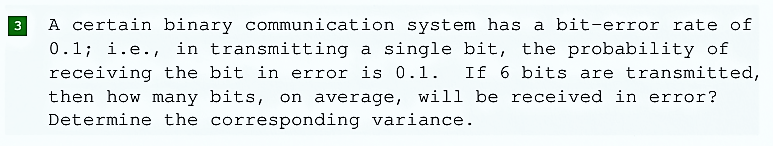 Solved 3 A certain binary communication system has a | Chegg.com