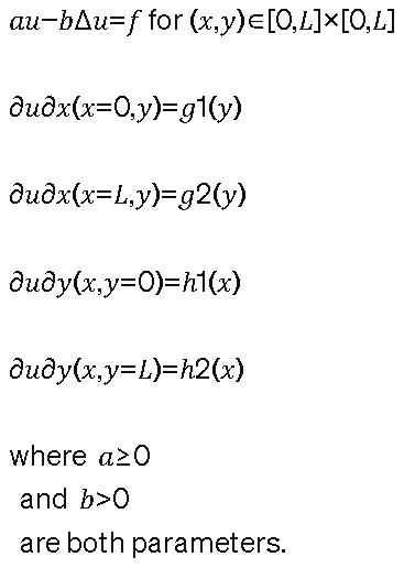 Solved Write a Jacobi formula for the following PDE with | Chegg.com