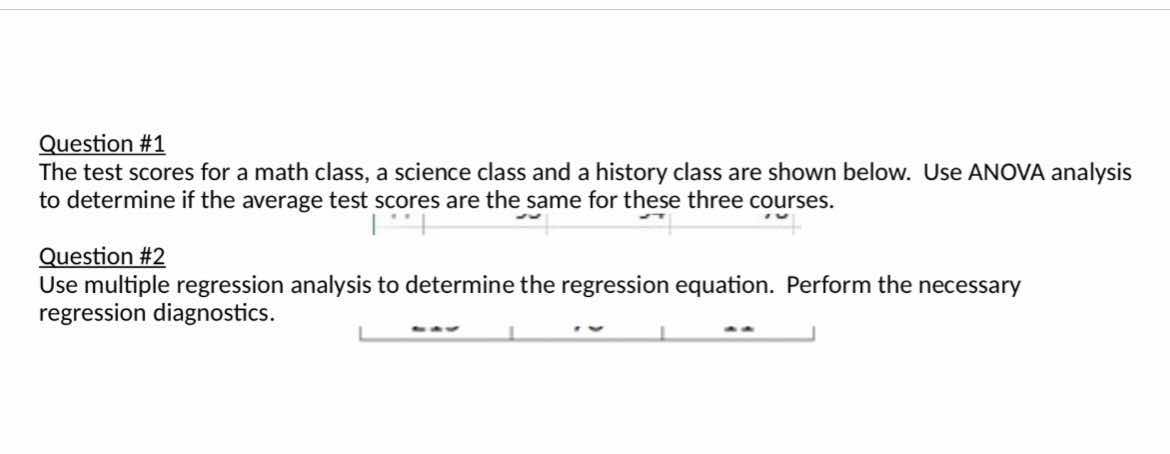 Question #1 ﻿Question #3 - ﻿Part 1Use the following | Chegg.com