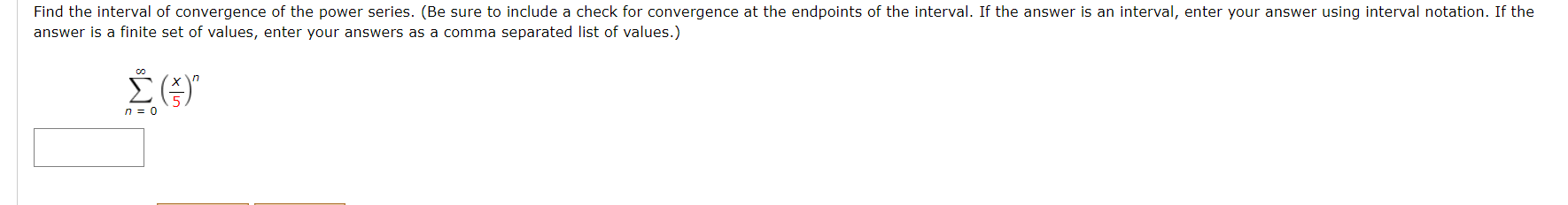 Solved answer is a finite set of values, enter your answers | Chegg.com
