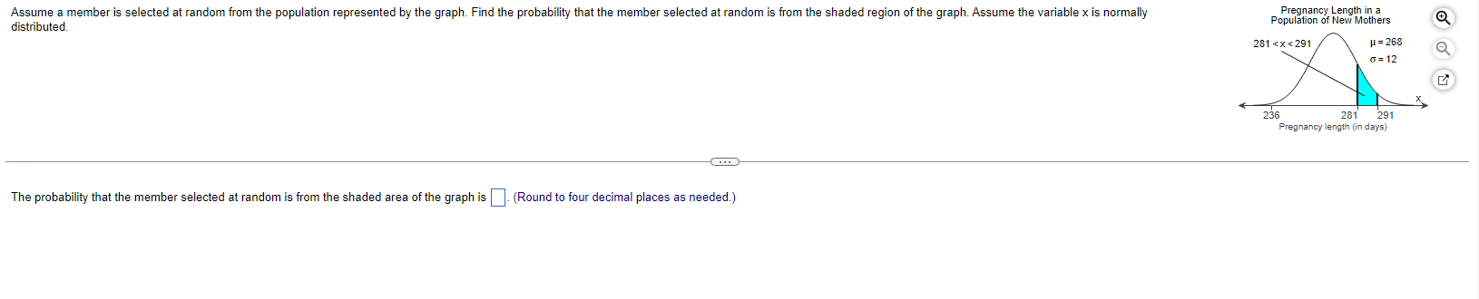Solved The probability that the member selected at random is | Chegg.com