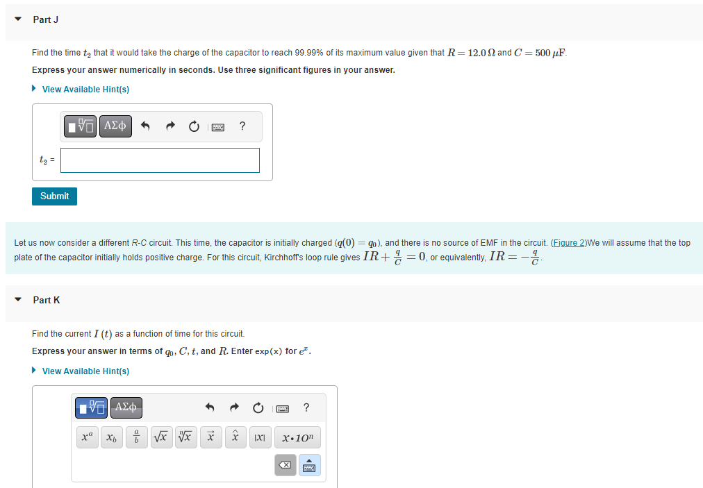 Learning Goal: Part H To understand the dynamics of a | Chegg.com