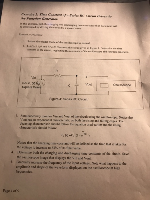 Solved The procedure should describe everything you did in | Chegg.com
