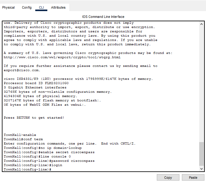 Solved 1: Configure Router1 Configuration tasks for R1 | Chegg.com