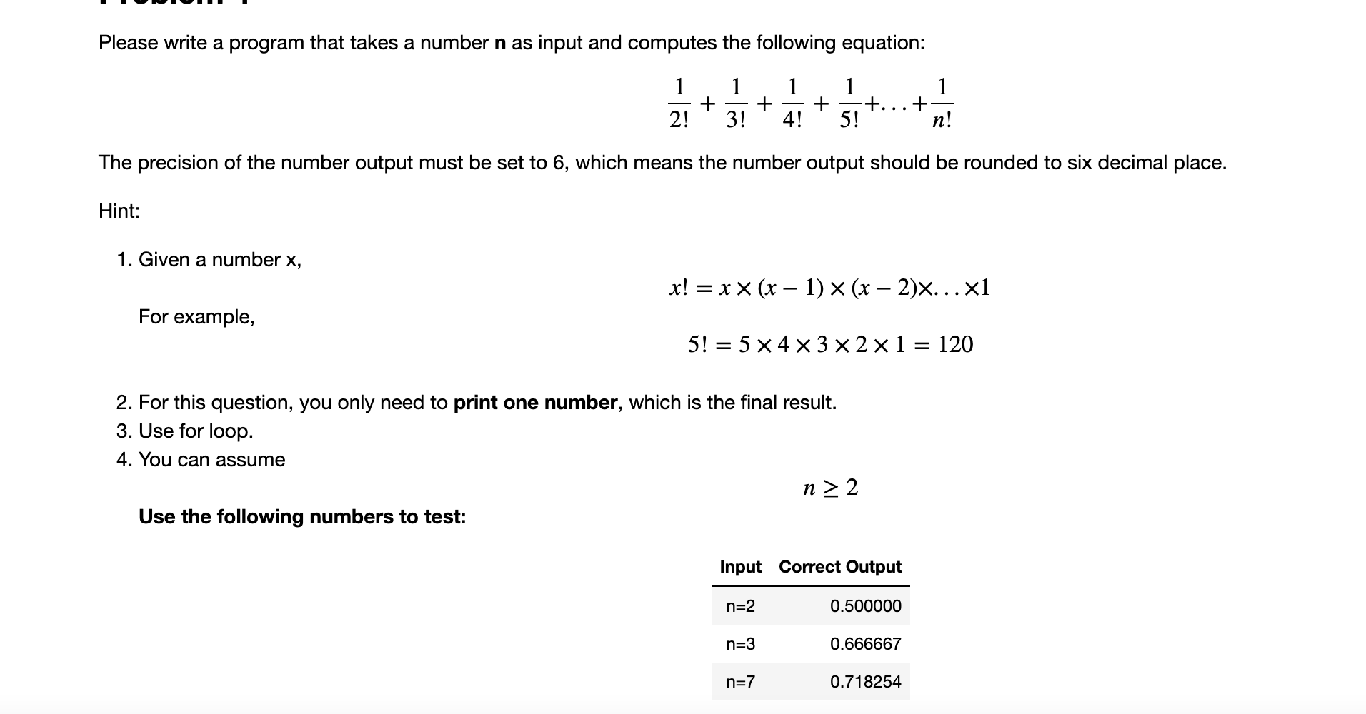 Please write a program that takes a number n as input | Chegg.com