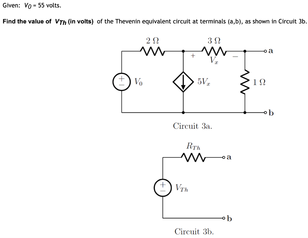 Solved Given: V1=4 volts, I0=5 amperes, V2=3 volts, and V3=8 | Chegg.com