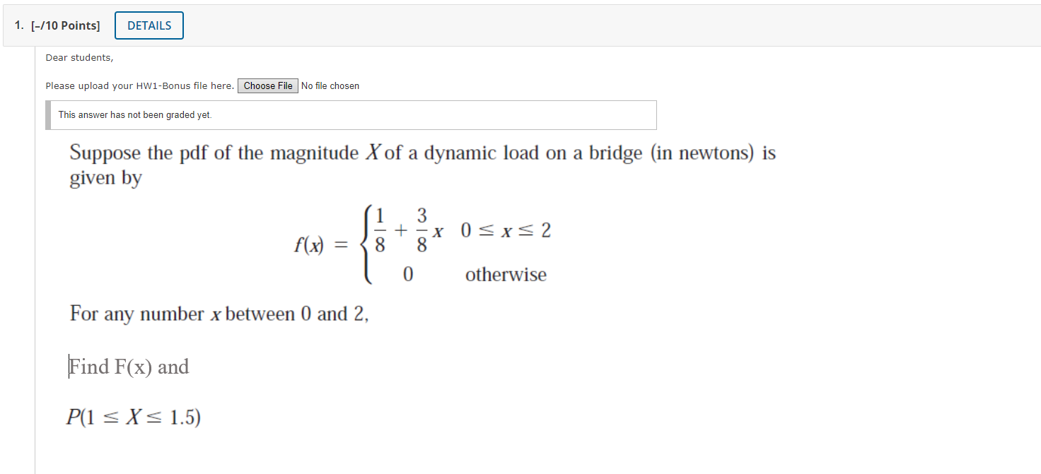 Solved Dear students, No file chosen This answer has not | Chegg.com