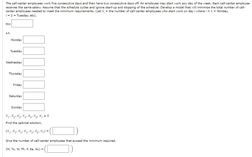 Solved A linear programming computer package is needed. | Chegg.com
