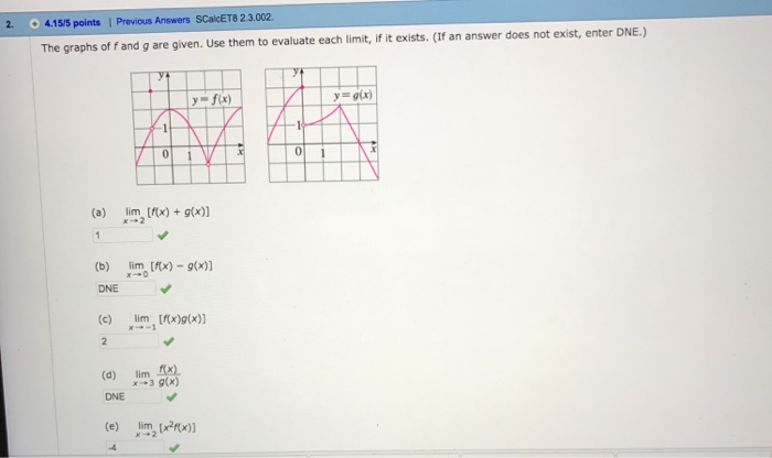 Solved 2. O 155 points I Previous Answers scalcET8 2.3.002. | Chegg.com