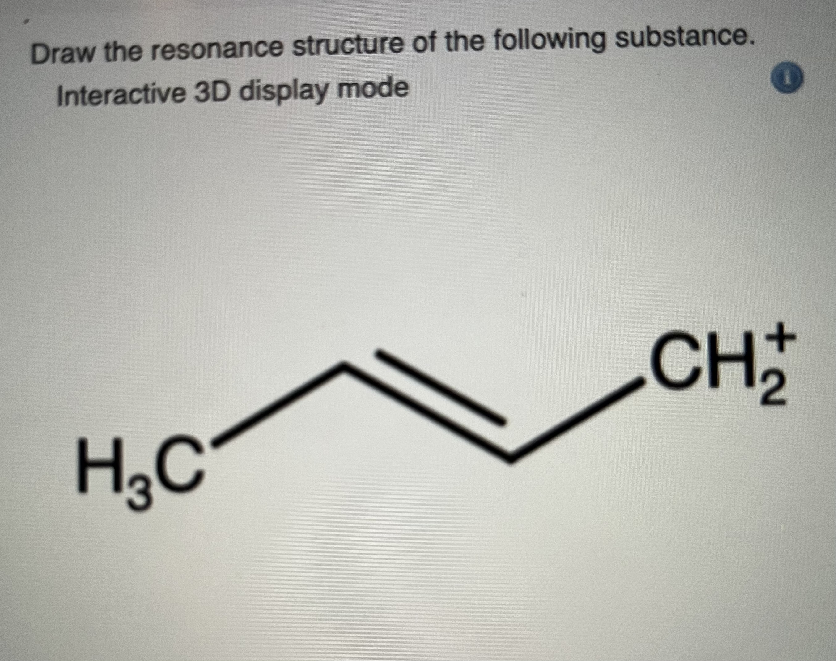 Solved Draw the resonance structure of the following | Chegg.com
