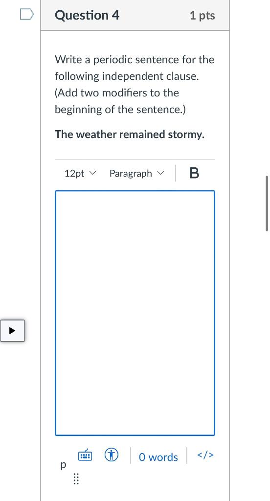Solved Write a periodic sentence for the following | Chegg.com