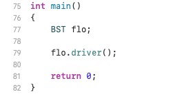 Solved For the following c++ project, complete the code | Chegg.com