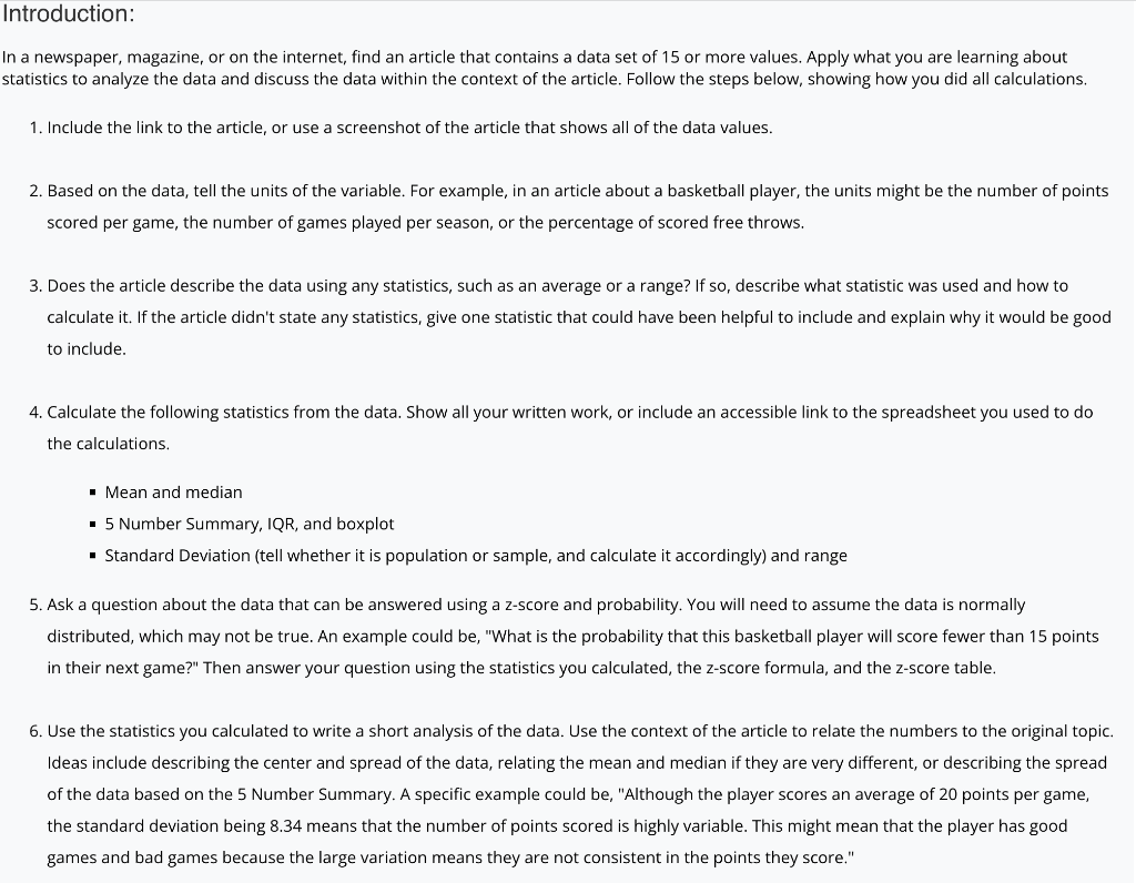 Please, i need the link of the article you chose, and | Chegg.com