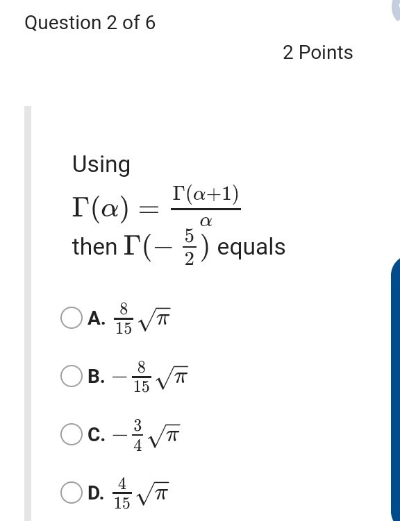 Solved Question 6 of 6 5 Points Use the substitution x2 U = | Chegg.com