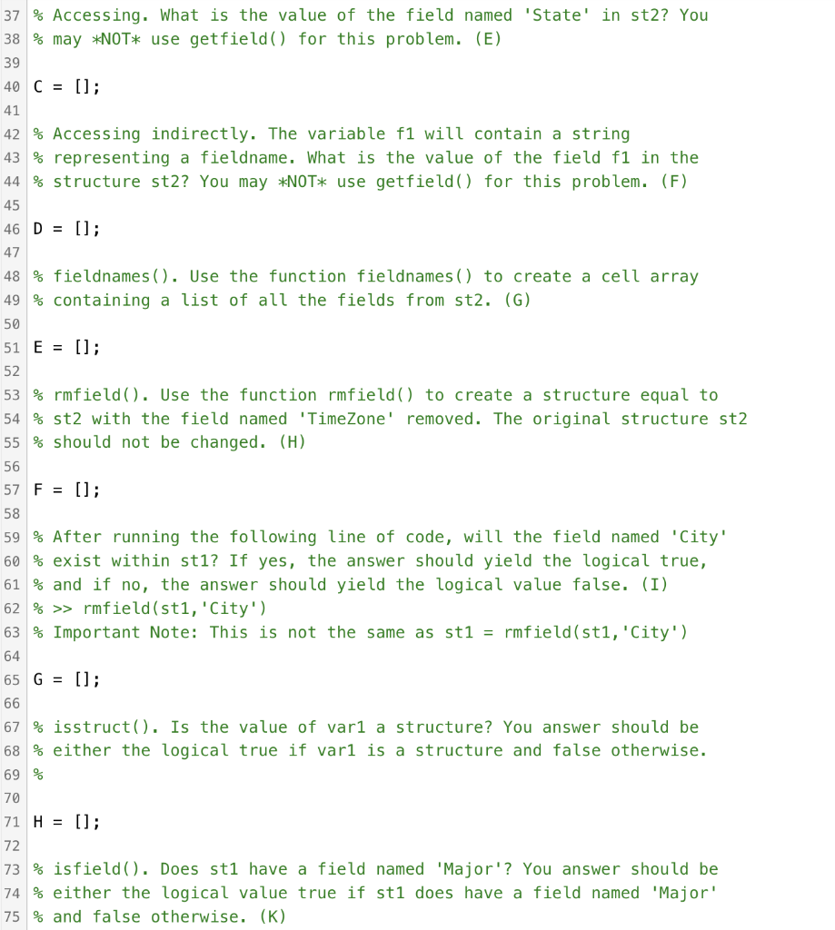 Solved 1 % After running the load command, your code will be | Chegg.com
