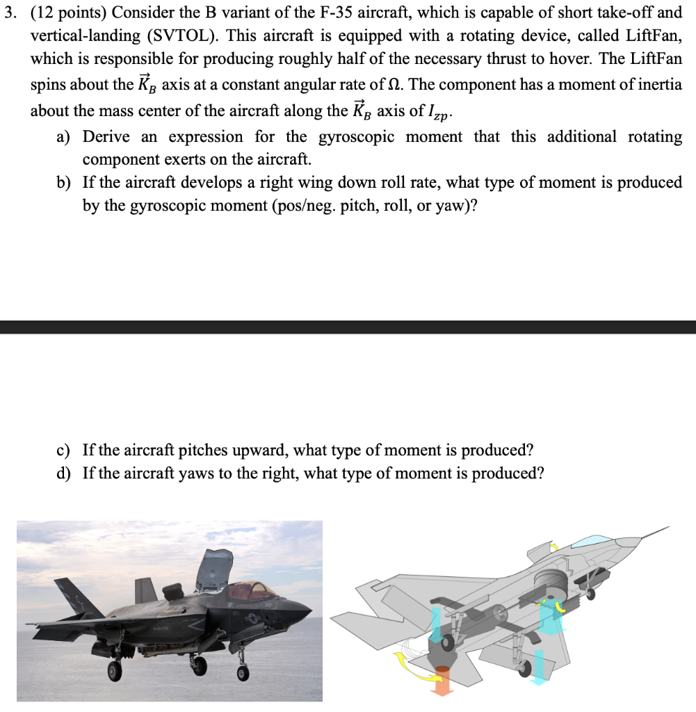 Solved It is one of the questions from my flight dynamics hw | Chegg.com
