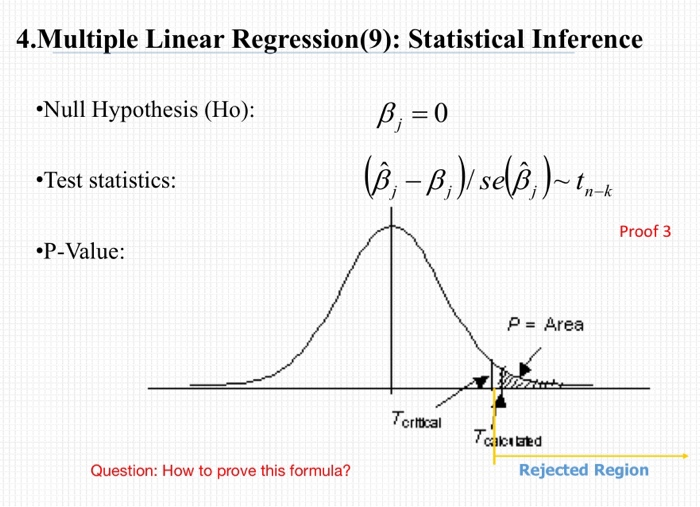 Solved 4.Multiple Linear Regression(9): Statistical | Chegg.com