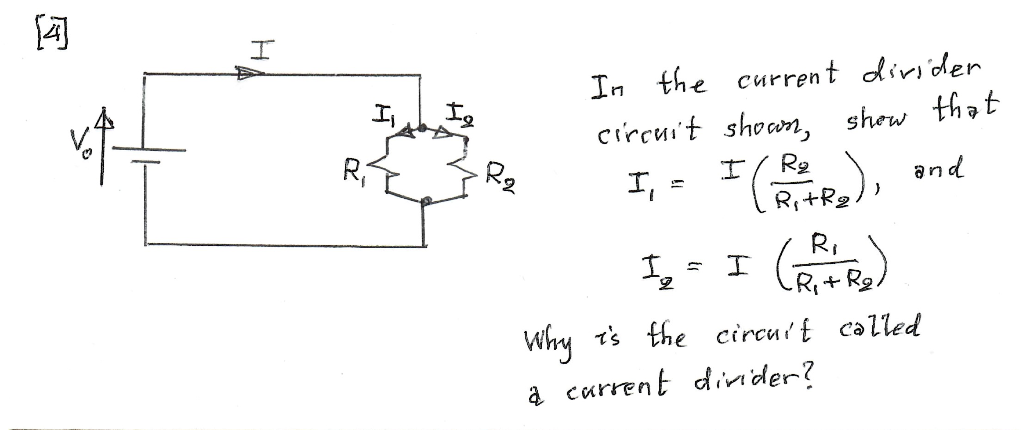 Solved { I Ij , Ig In the current divider circuit shown, | Chegg.com