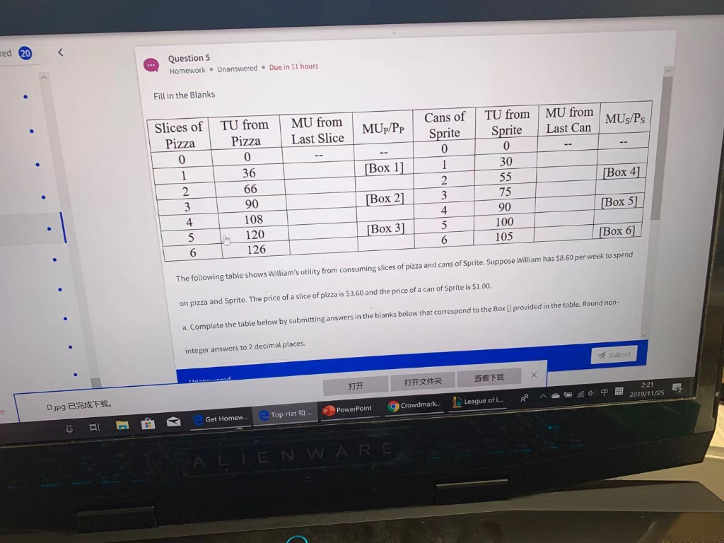 Solved Question 5 Homework. Unanswered • Due in 11 hours . | Chegg.com