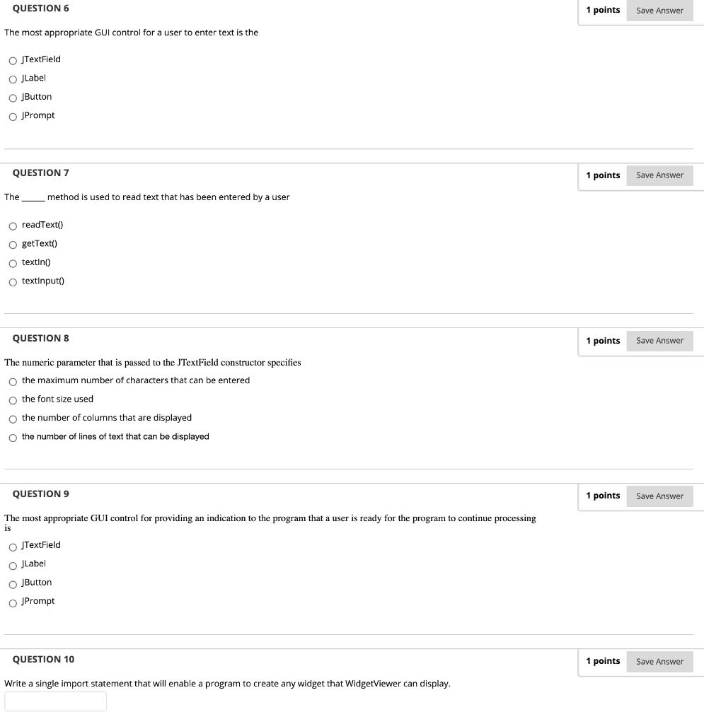 Solved QUESTION 6 1 points Save Answer The most appropriate | Chegg.com