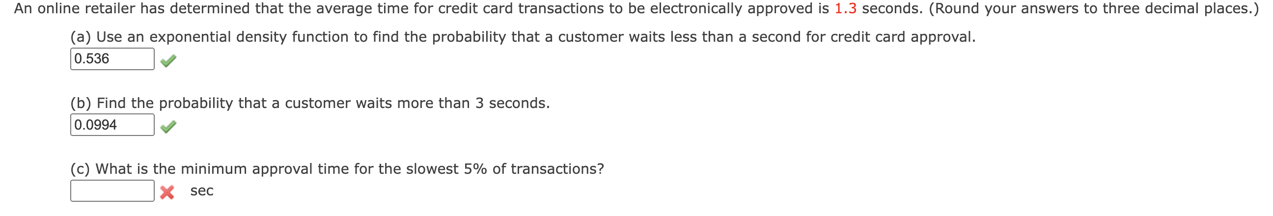 Solved An online retailer has determined that the average | Chegg.com