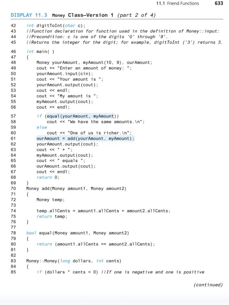 Solved Complete the Money Class 11.3 parts 1, 2, 3, and 4 | Chegg.com